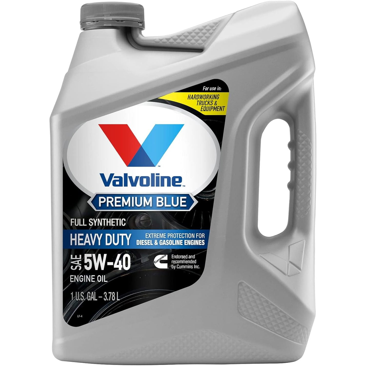 Valvoline Premium Blue Extreme SAE 5W-40 Full Synthetic Diesel Engine ...