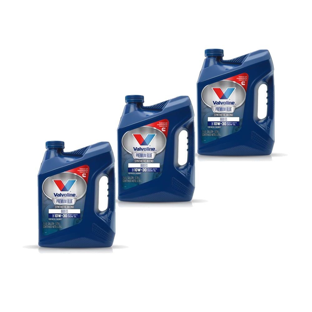 Valvoline 818289 Premium Blue 8600 Heavy Duty Diesel Engine Oil, 10W-30 ...