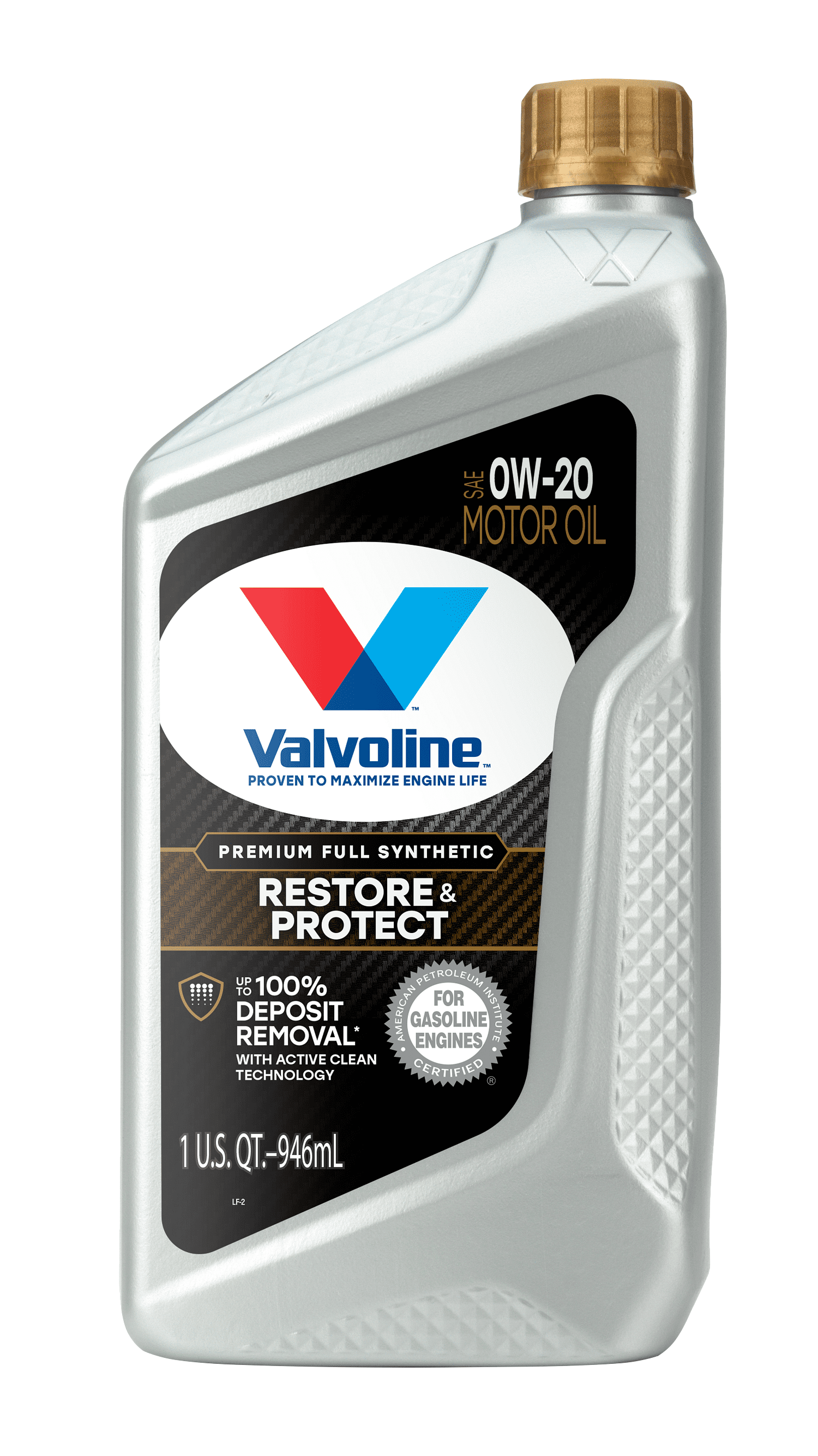 Valvoline Restore & Protect Full Synthetic 0W-20 Motor Oil 1 QT ...
