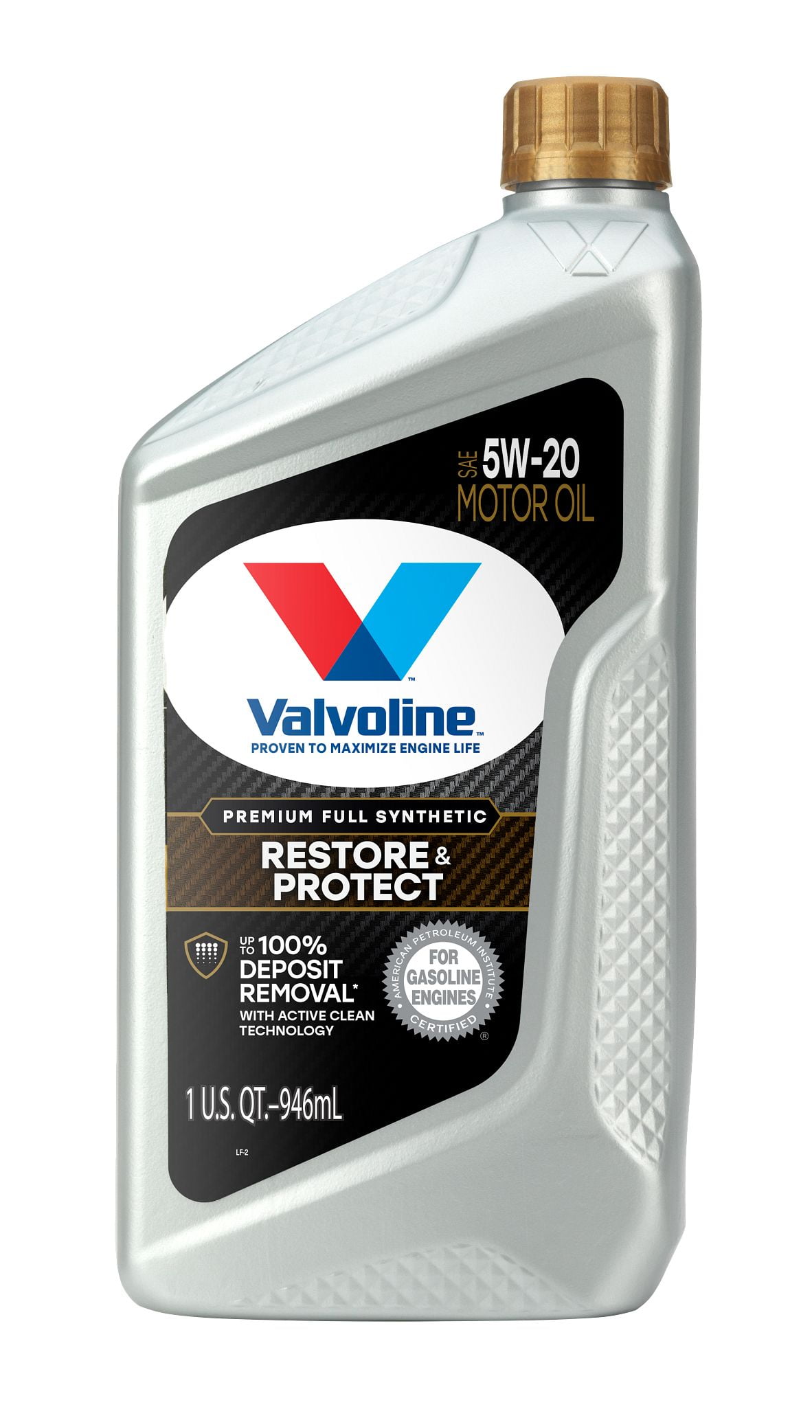 Valvoline Restore & Protect Full Synthetic 5W-20 Motor Oil 1 QT - Walmart.com