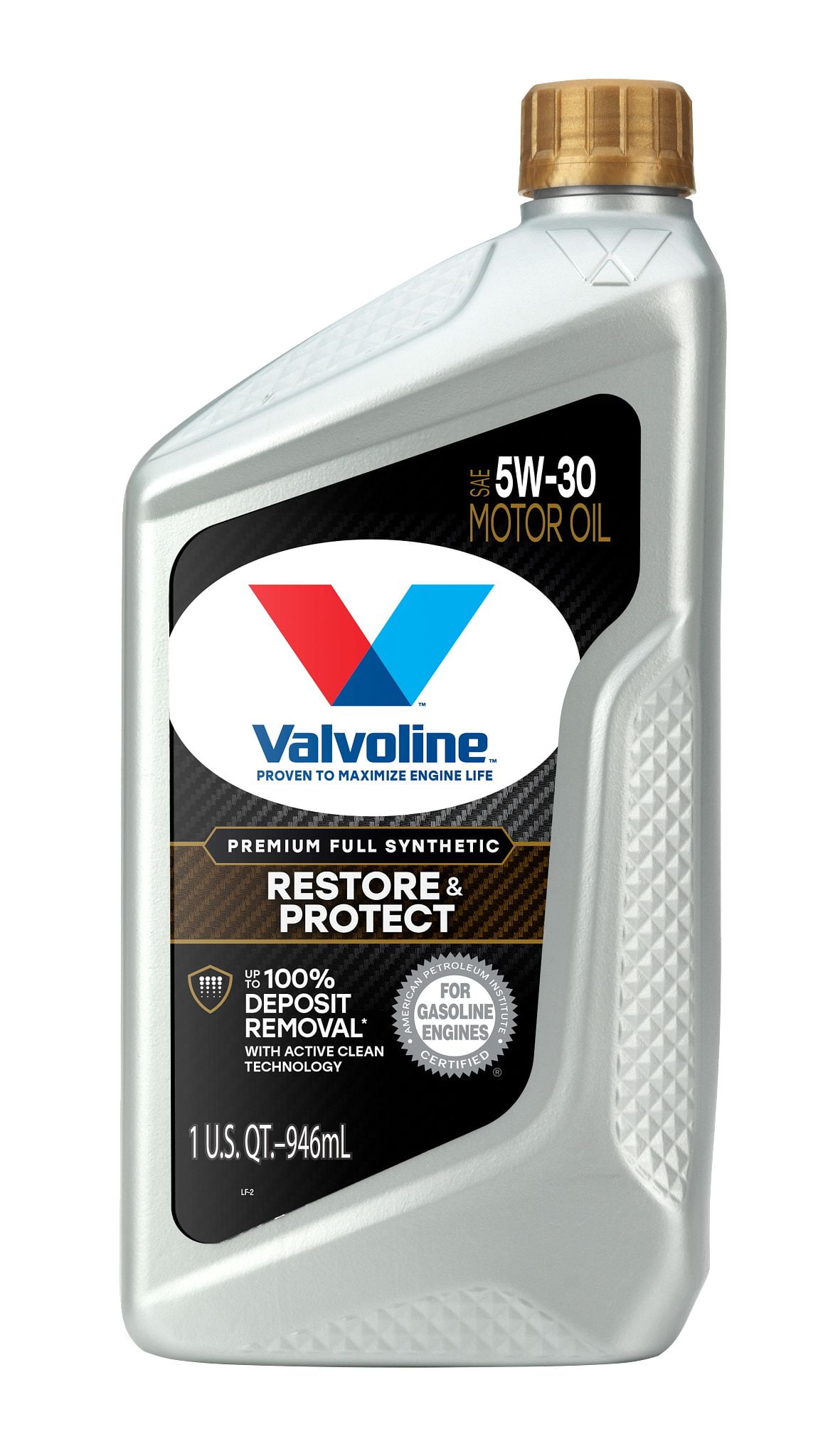 Valvoline Restore & Protect Full Synthetic 5W-30 Motor Oil 1 QT - Walmart.com