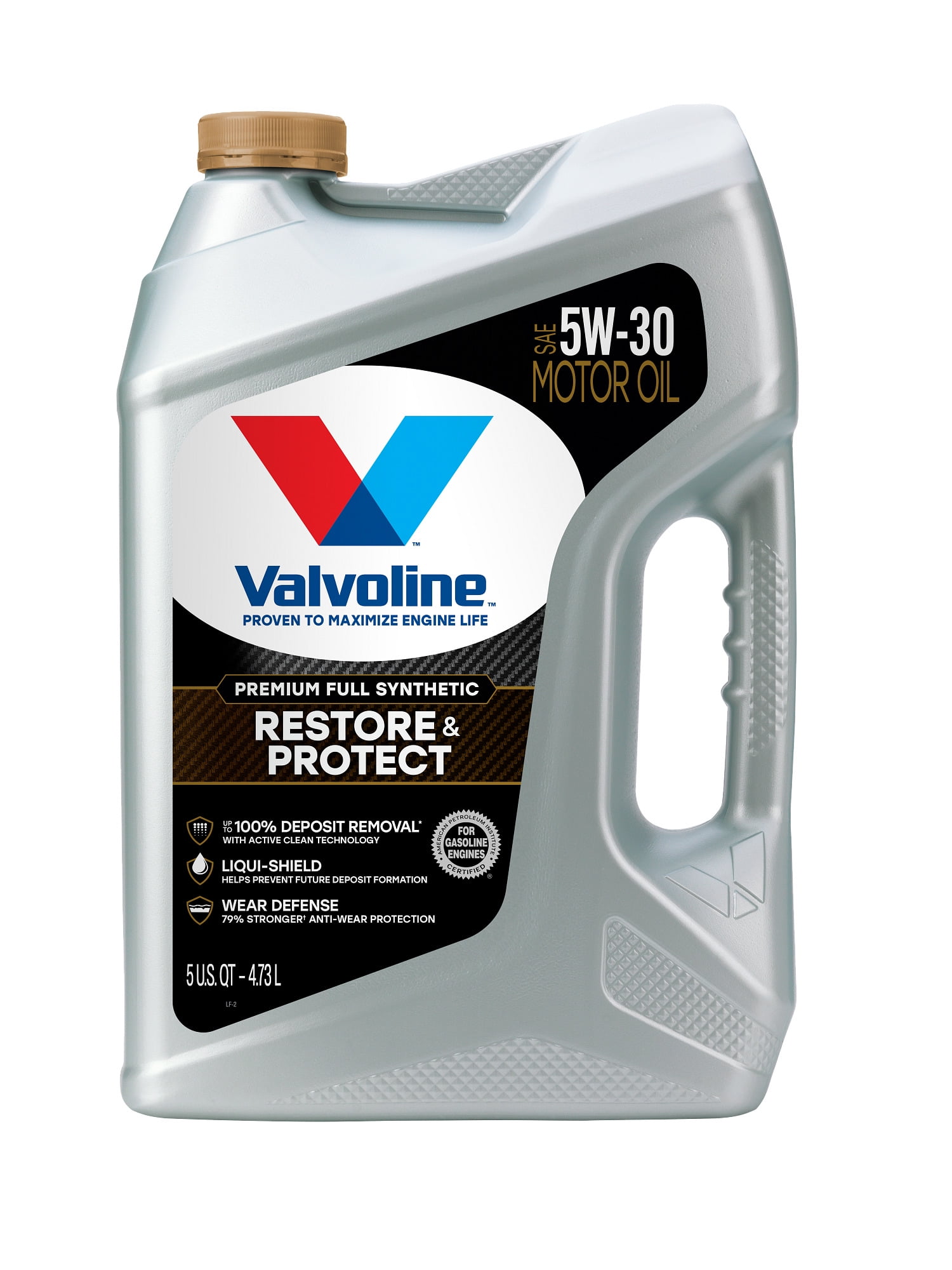 Valvoline Restore & Protect Full Synthetic Motor Oil for High Mileage ...