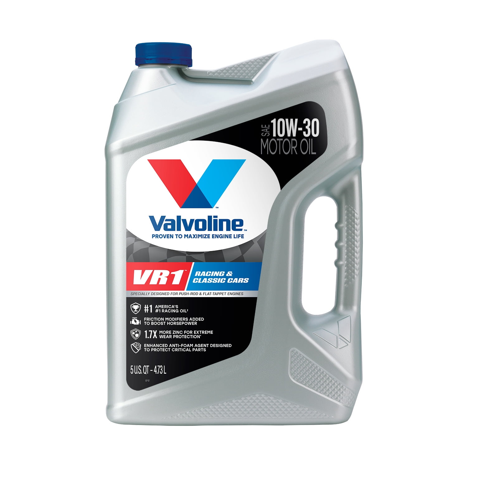 Valvoline VR1 Racing Motor Oil SAE 10W-30 - Walmart.com
