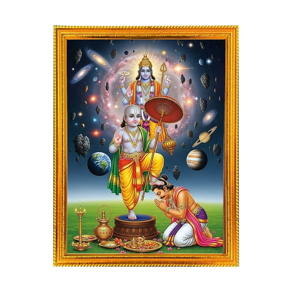 Vamana Avatar-Religious God Photo Frame for Home & Pooja Room Decor ...