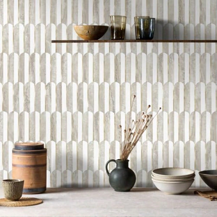 Vamos Peel and Stick Backsplash Seaml Tile for Kitchen and ...