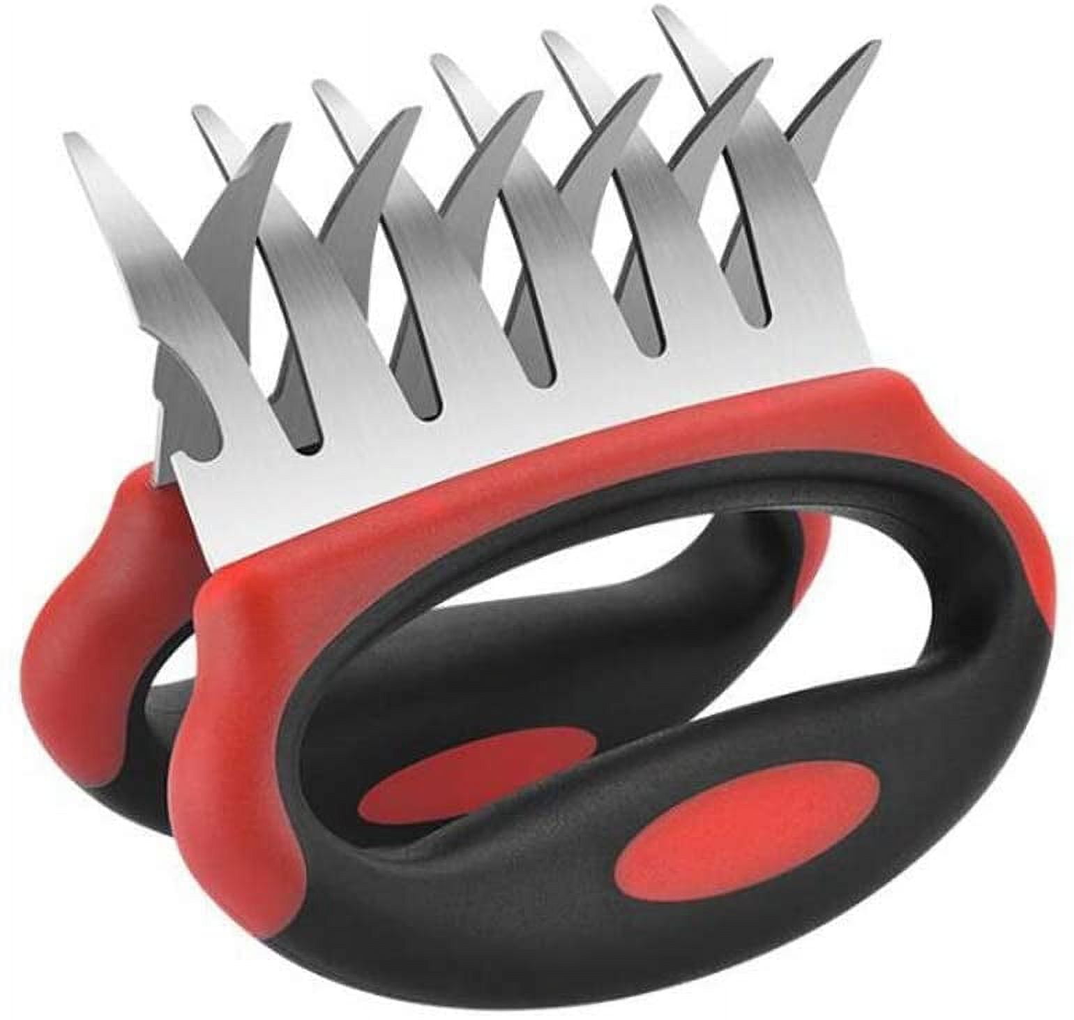 Vamotto Stainless Steel Meat Claws, 3-in-1 Pulled Pork Shredder Tool ...