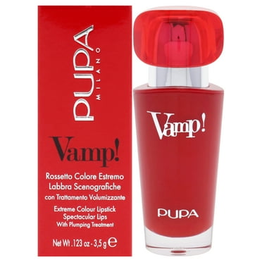 Pupa Milano Vamp! Creamy Lipstick and Lip Pencil Duo, 011 Orange Red, 1 ...
