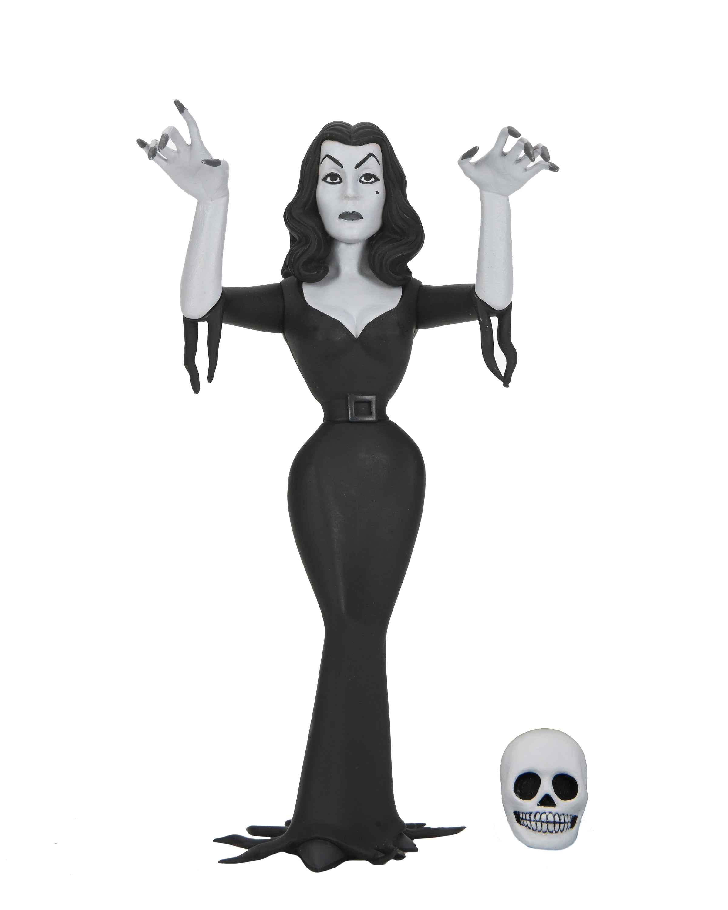 Vampira - 6” Scale Action Figure - Toony Terrors Vampira Silver Screen ...