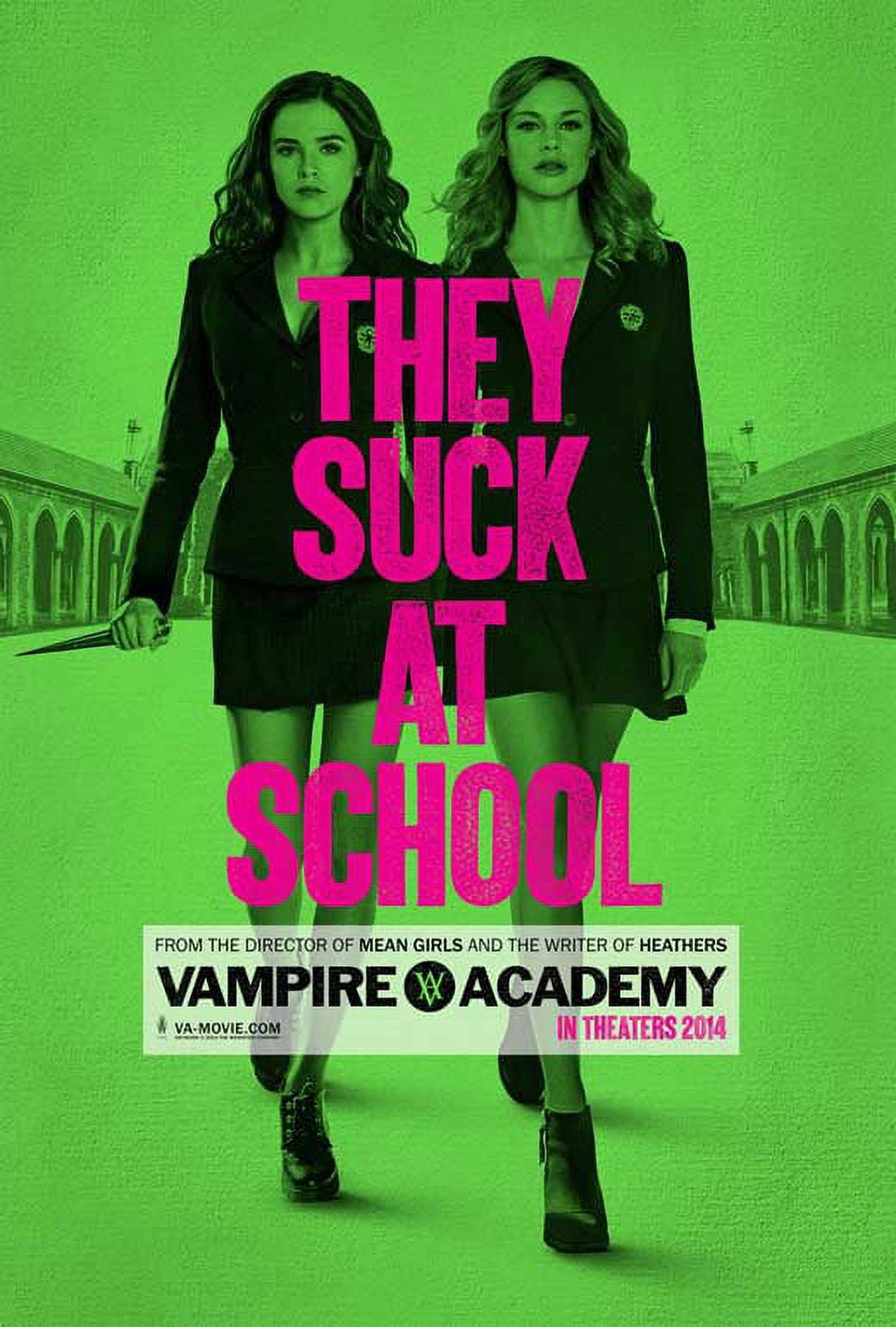 Vampire Academy - Movie Poster (Style C) (11" x 17 ") (2014) - Walmart.com