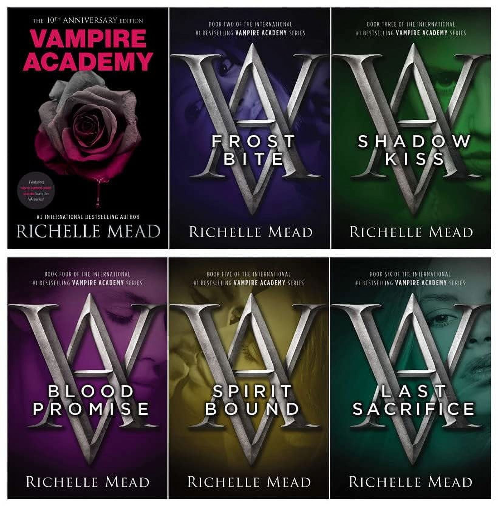 Vampire Academy Series 6 Books Set By Richelle Mead - Walmart.com