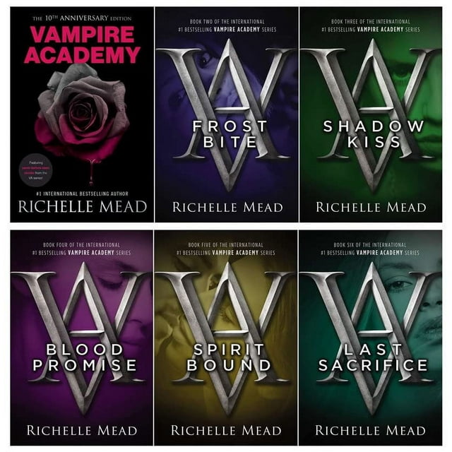 Vampire Academy Series 6 Books Set By Richelle Mead - Walmart.com