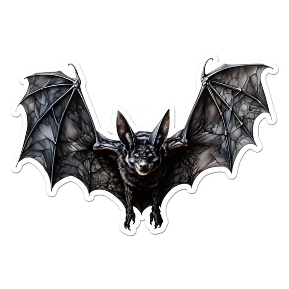 Vampire Bat Halloween Sticker Phone Decal Water Bottle Stickers Car ...