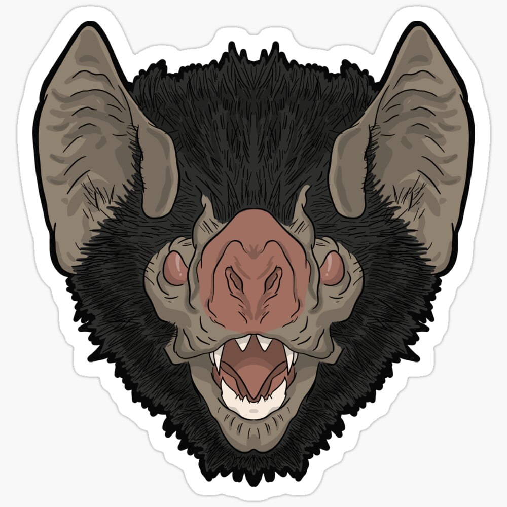 Vampire Bat Stickerphone Decal Water Bottle Stickers, Vinyl Stickers ...