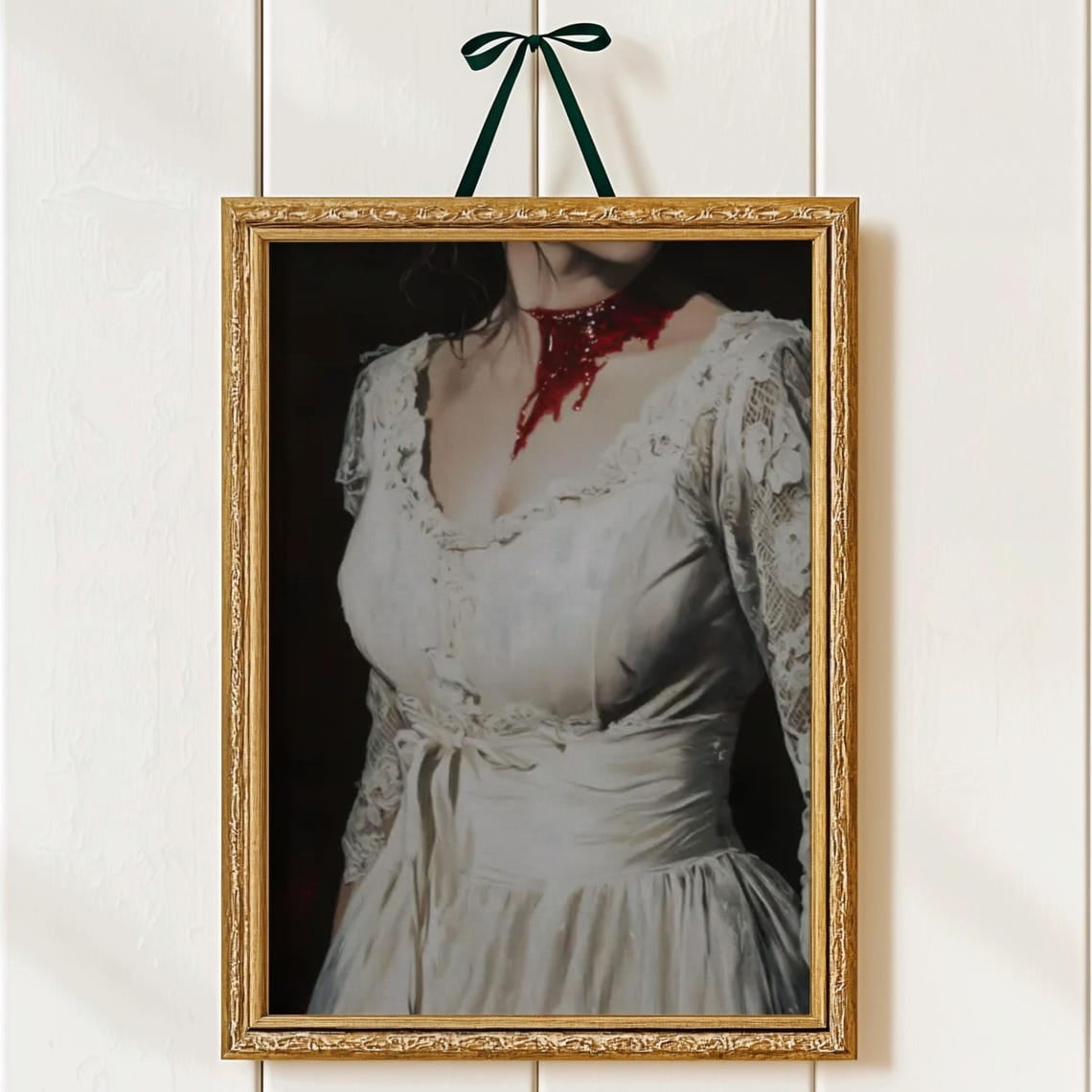 Vampire Dark Academia Print - Goth Moody Victorian Wall Art, Dark Decor ...