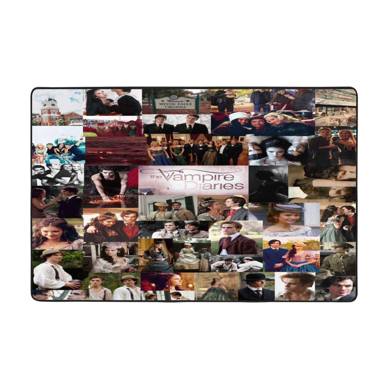 Vampire Diaries Area Rug Cartoon Carpet for Bedroom Livingroom Children ...