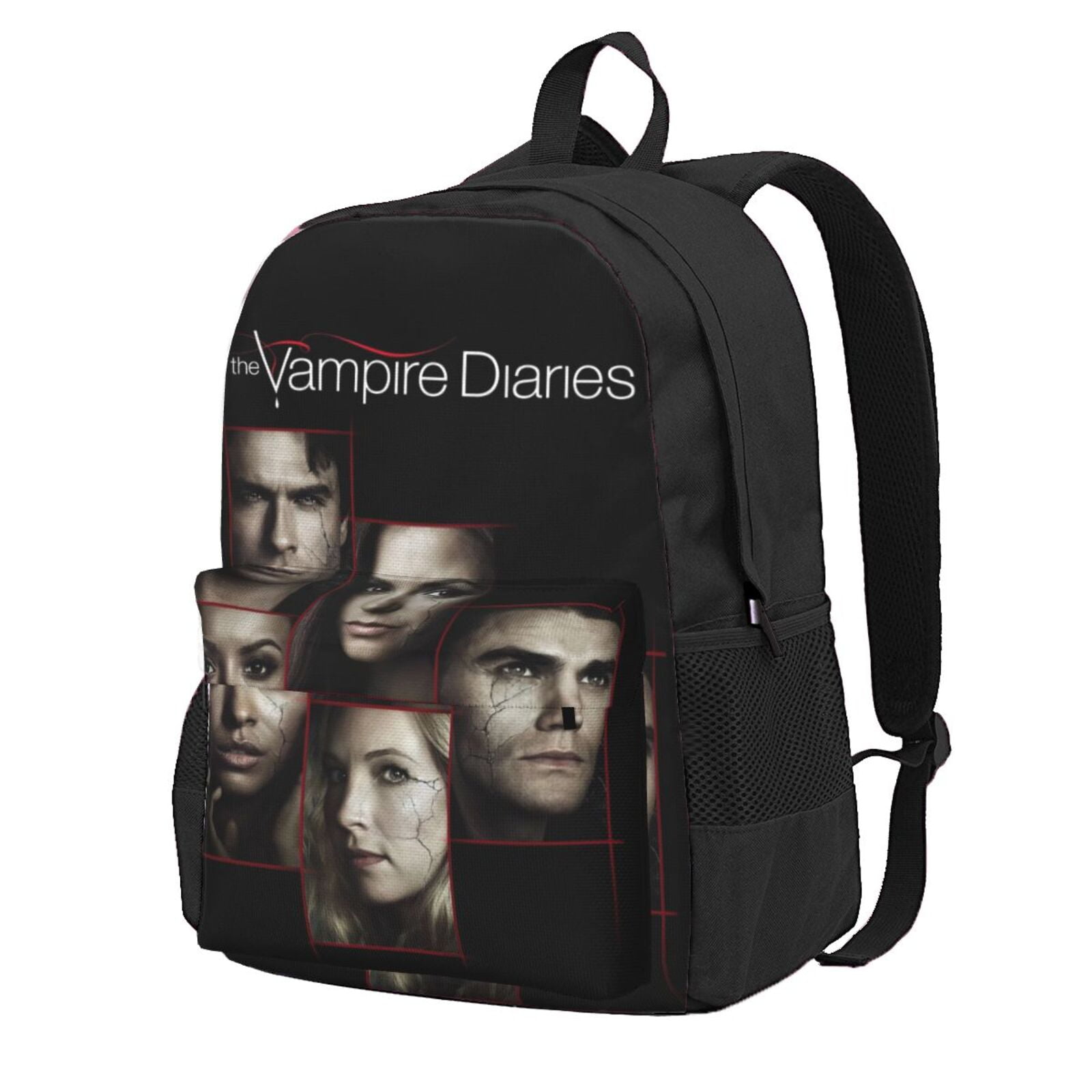 Vampire Diaries Backpack with Large Pocket Travel Bag Lightweight ...