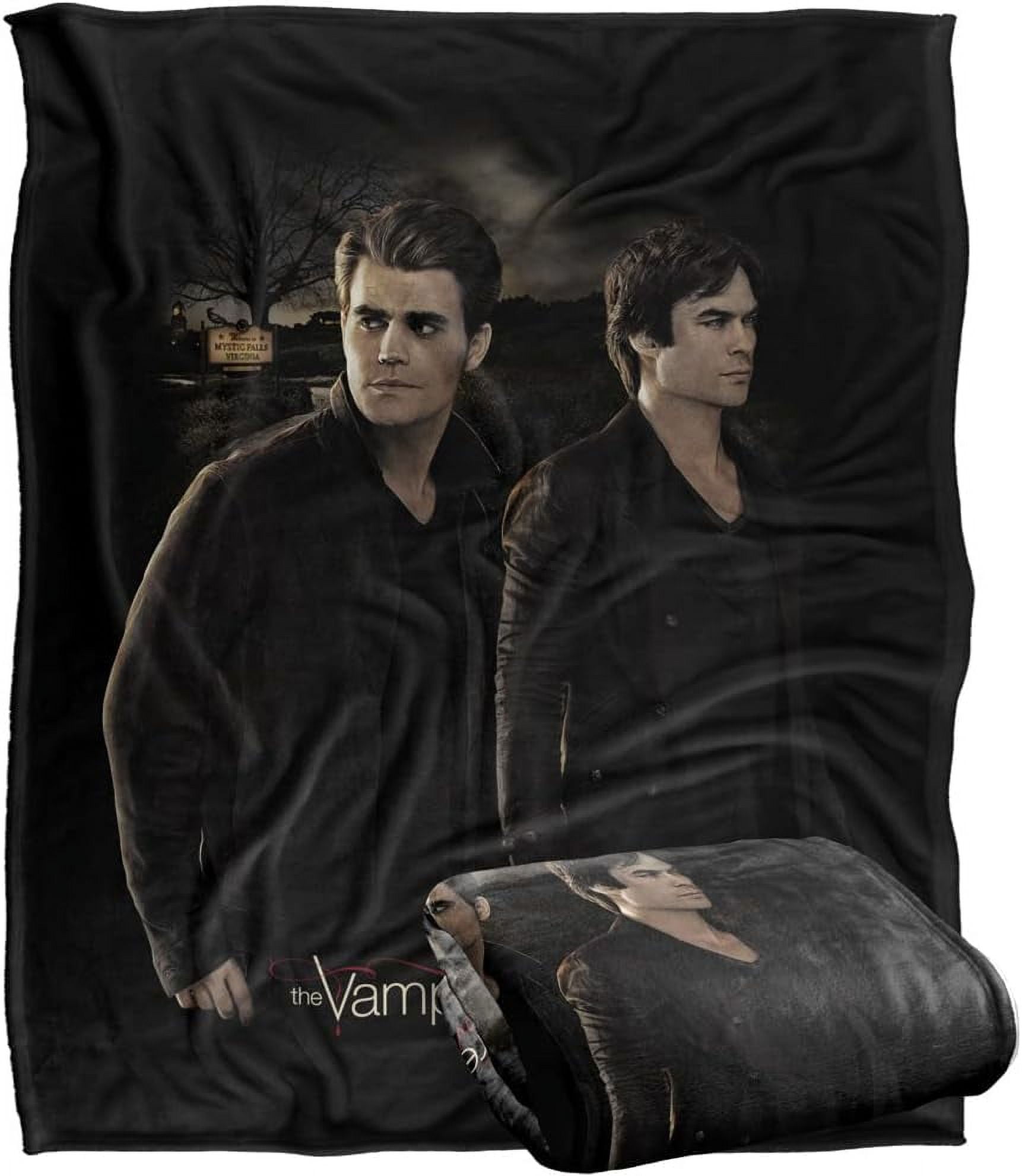 Vampire Diaries Brothers Officially Licensed Silky Touch Super Soft ...