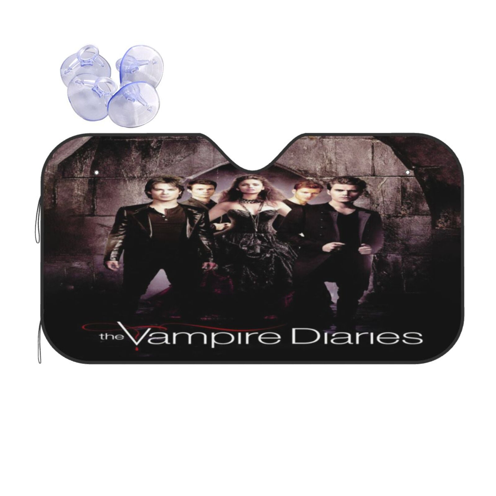Vampire Diaries Car Sun Shade Windshield Cartoon Sun Shade for Car ...