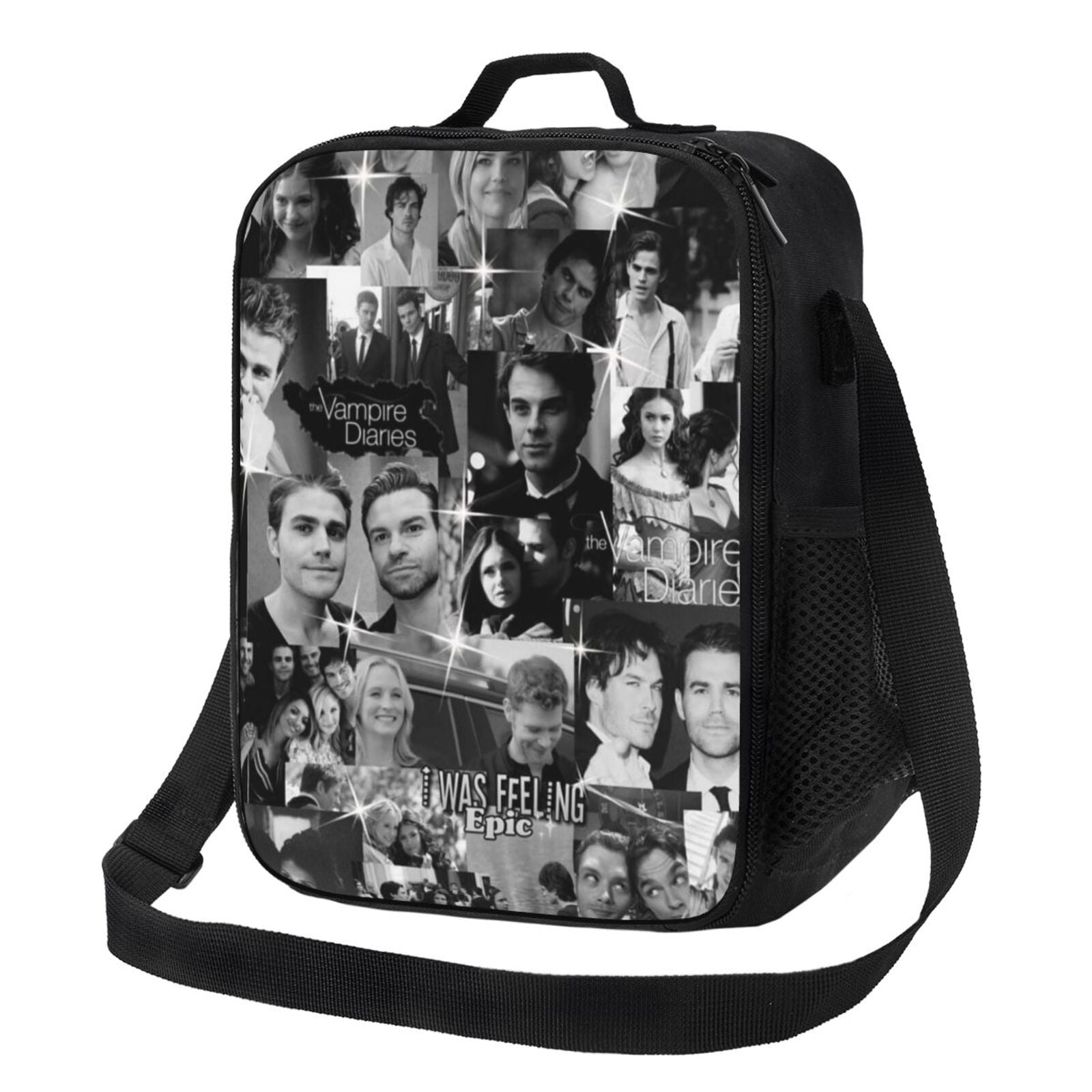 Vampire Diaries Characters Insulated Lunch Bag Portable Thermal ...
