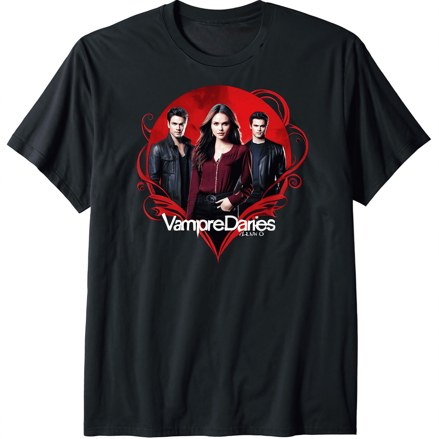 Vampire Diaries Company of Three T-Shirt - Walmart.com