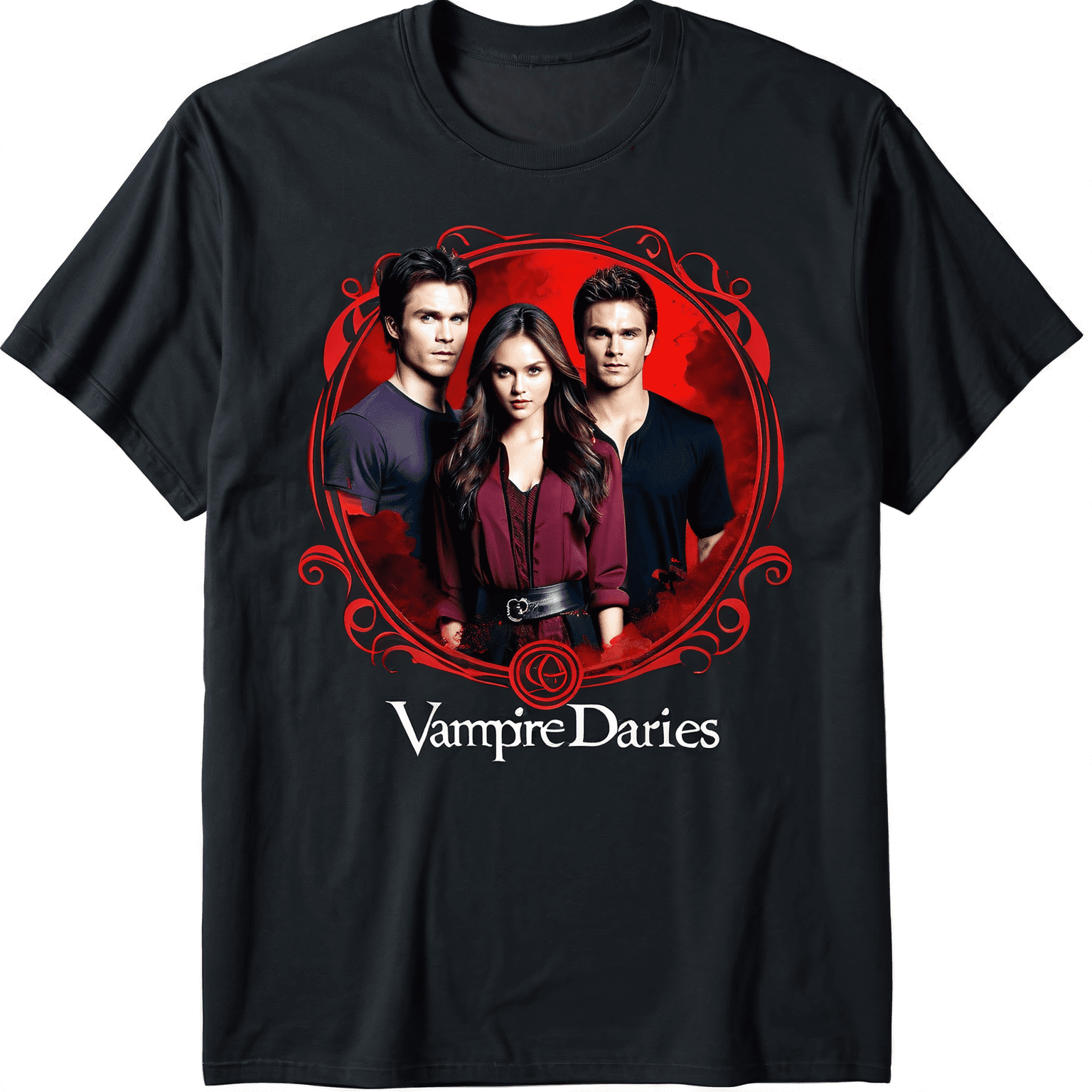 Vampire Diaries Company of Three T-Shirt - Walmart.com