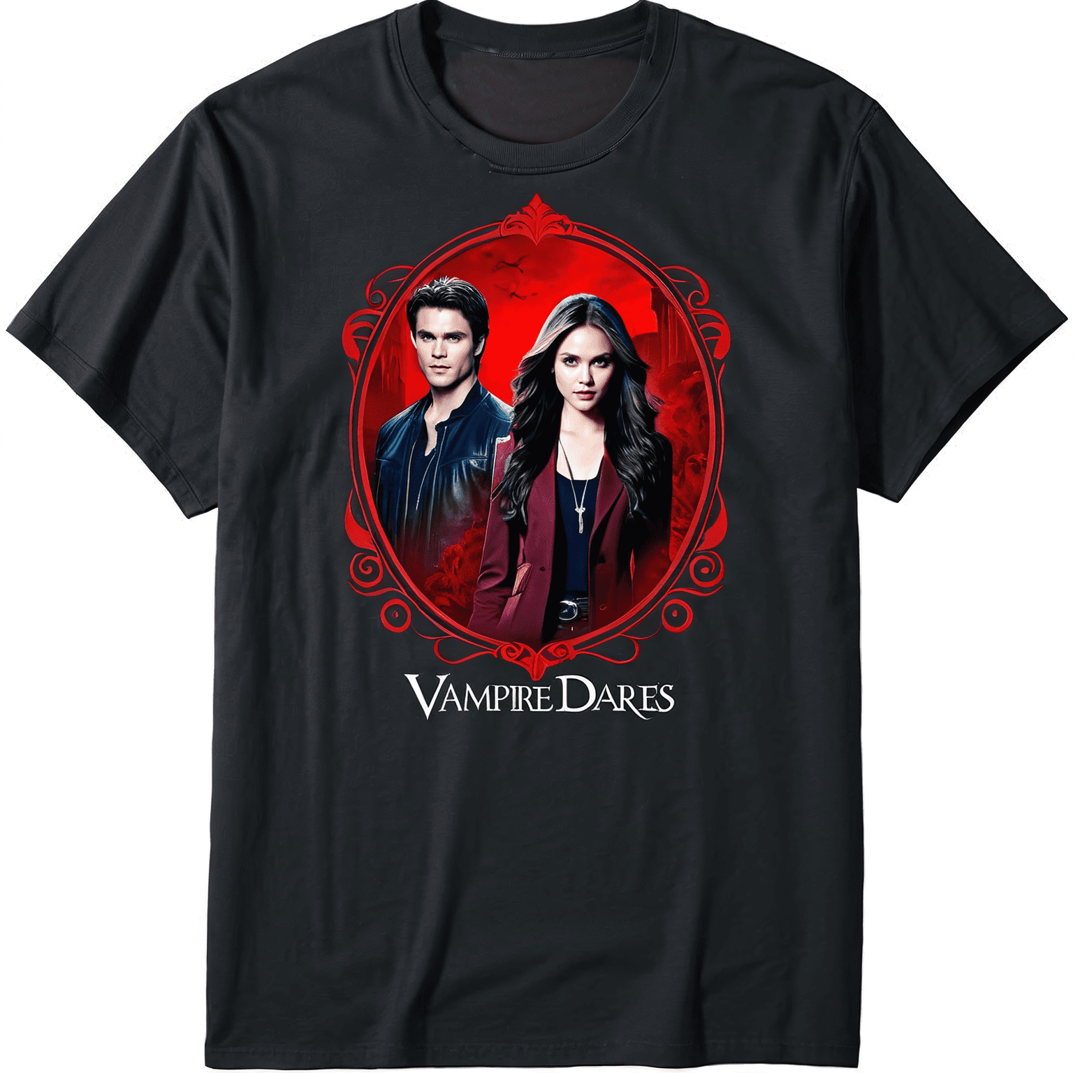Vampire Diaries Company of Three T-Shirt - Walmart.com