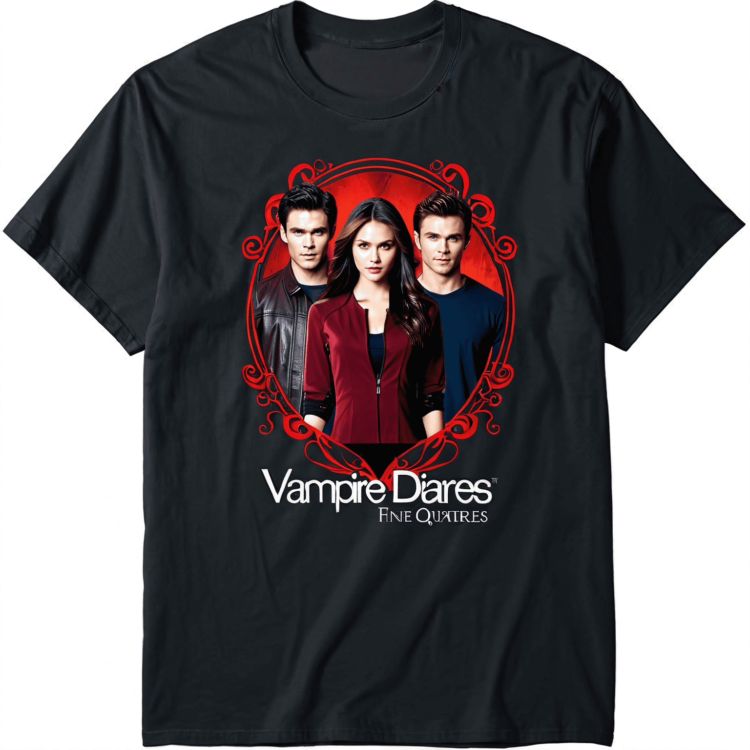 Vampire Diaries Company of Three T-Shirt - Walmart.com