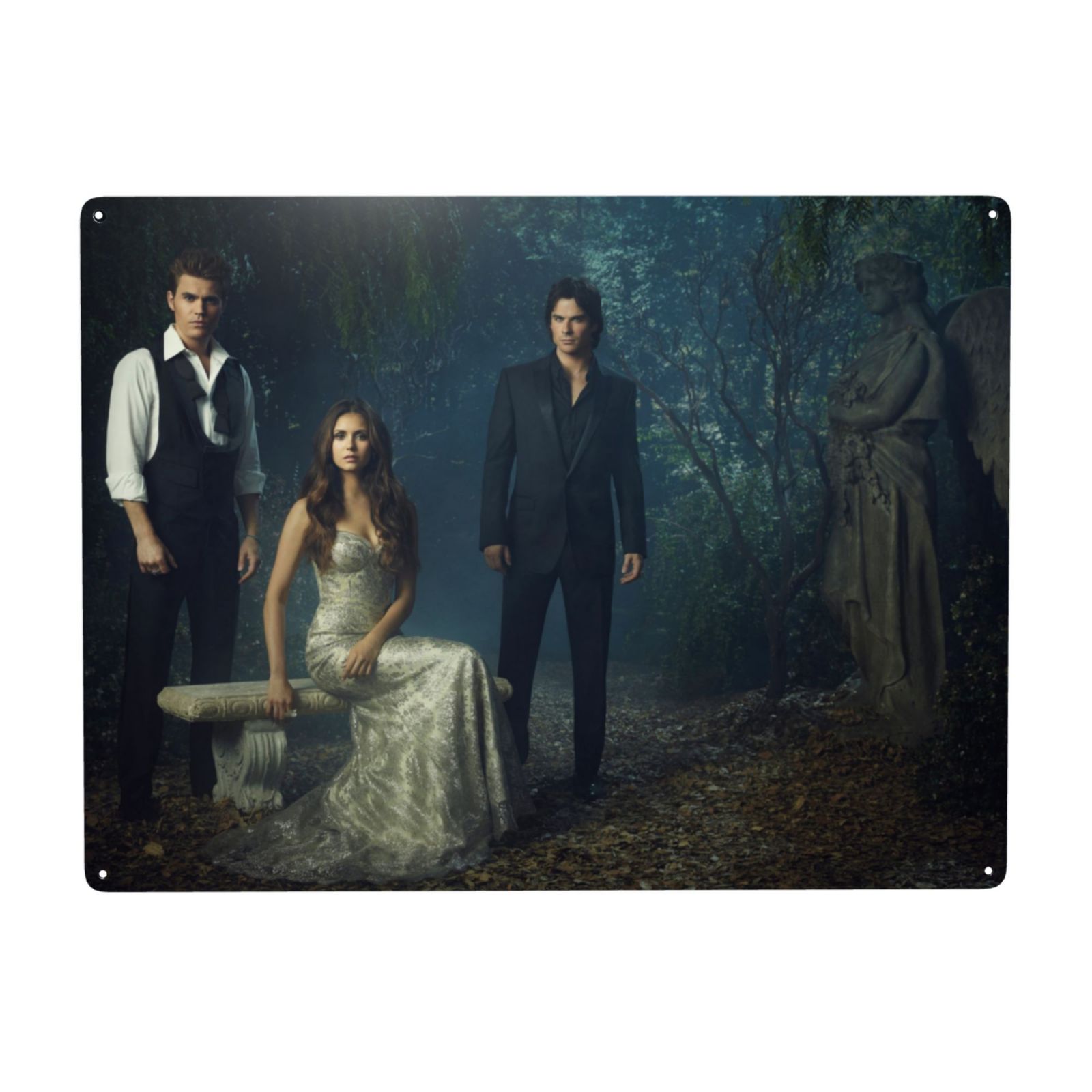 Vampire Diaries Fantasy Metal Sign Home Wall Art Decor Metal Tin Signs ...