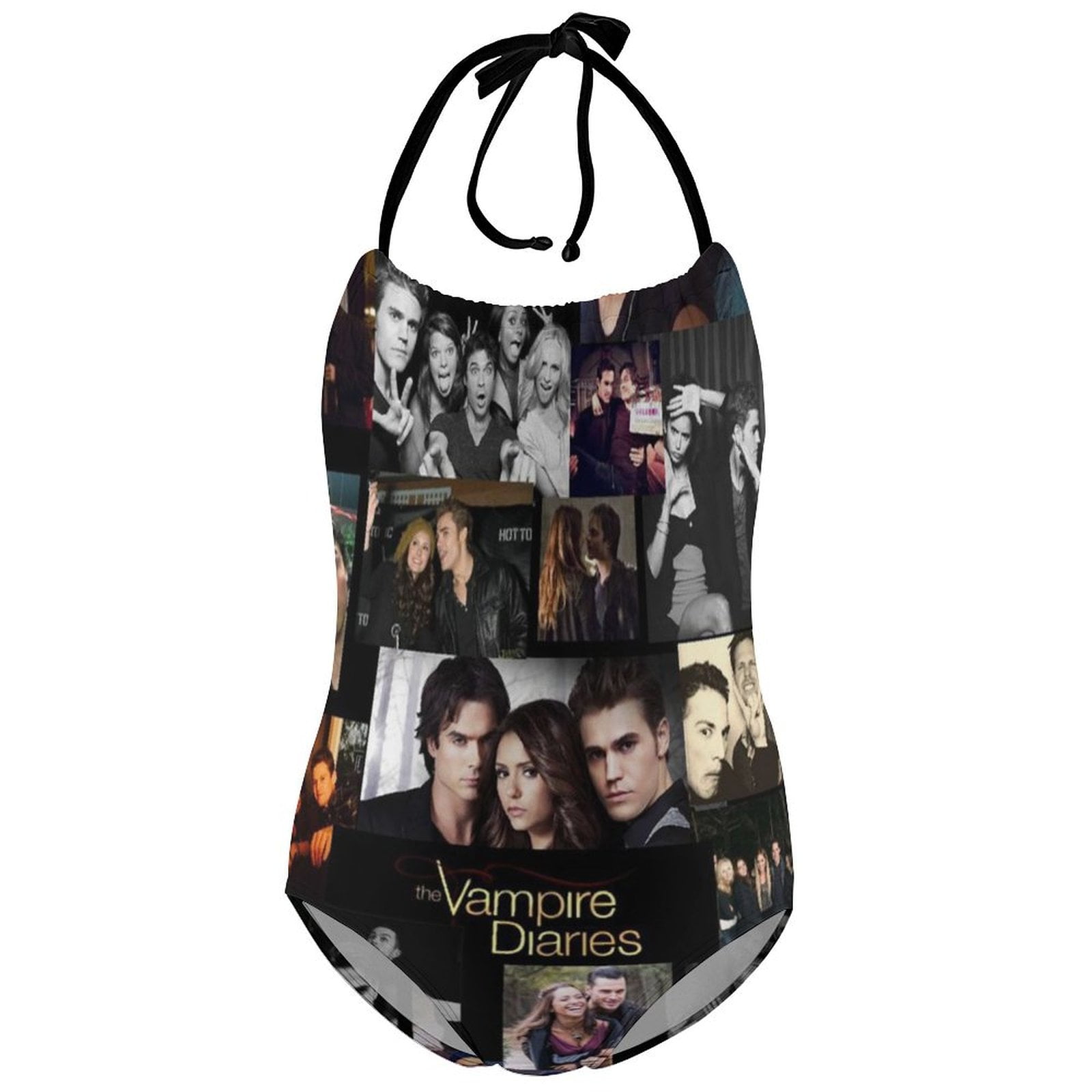Vampire Diaries Girl's One-Piece Swimsuit Bathing Suit Soft Stretchy ...