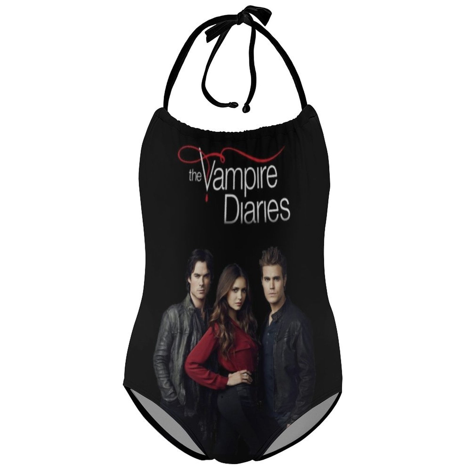 Vampire Diaries Girl's One-Piece Swimsuit Bathing Suit Soft Stretchy ...