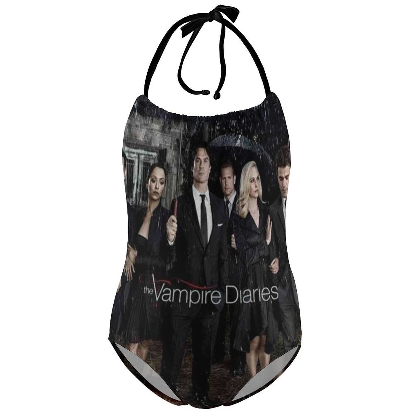 Vampire Diaries Girl's One-Piece Swimsuit Bathing Suit Soft Stretchy ...