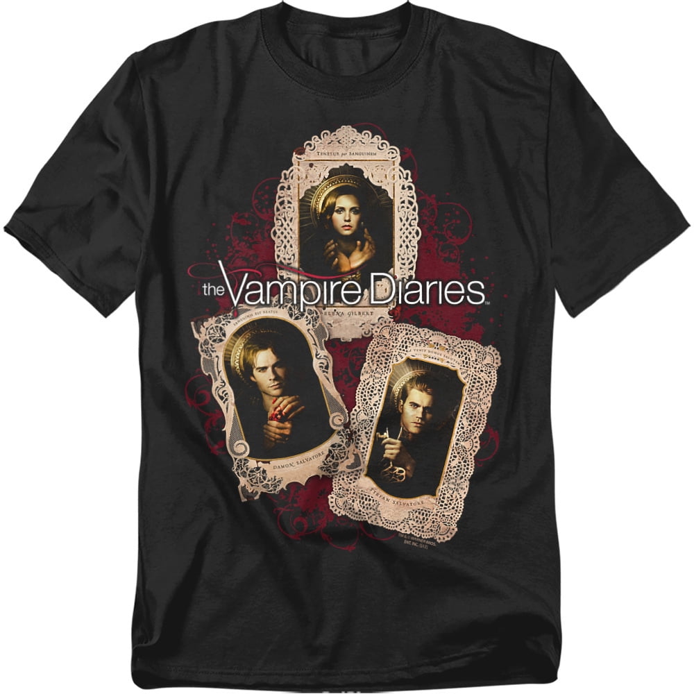Vampire Diaries T-Shirt Holy Cards Unisex Graphic Tee For Men & Women ...
