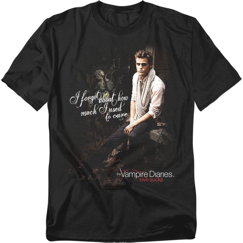 Vampire Diaries T-Shirt I Used To Care Unisex Graphic Tee For Men ...