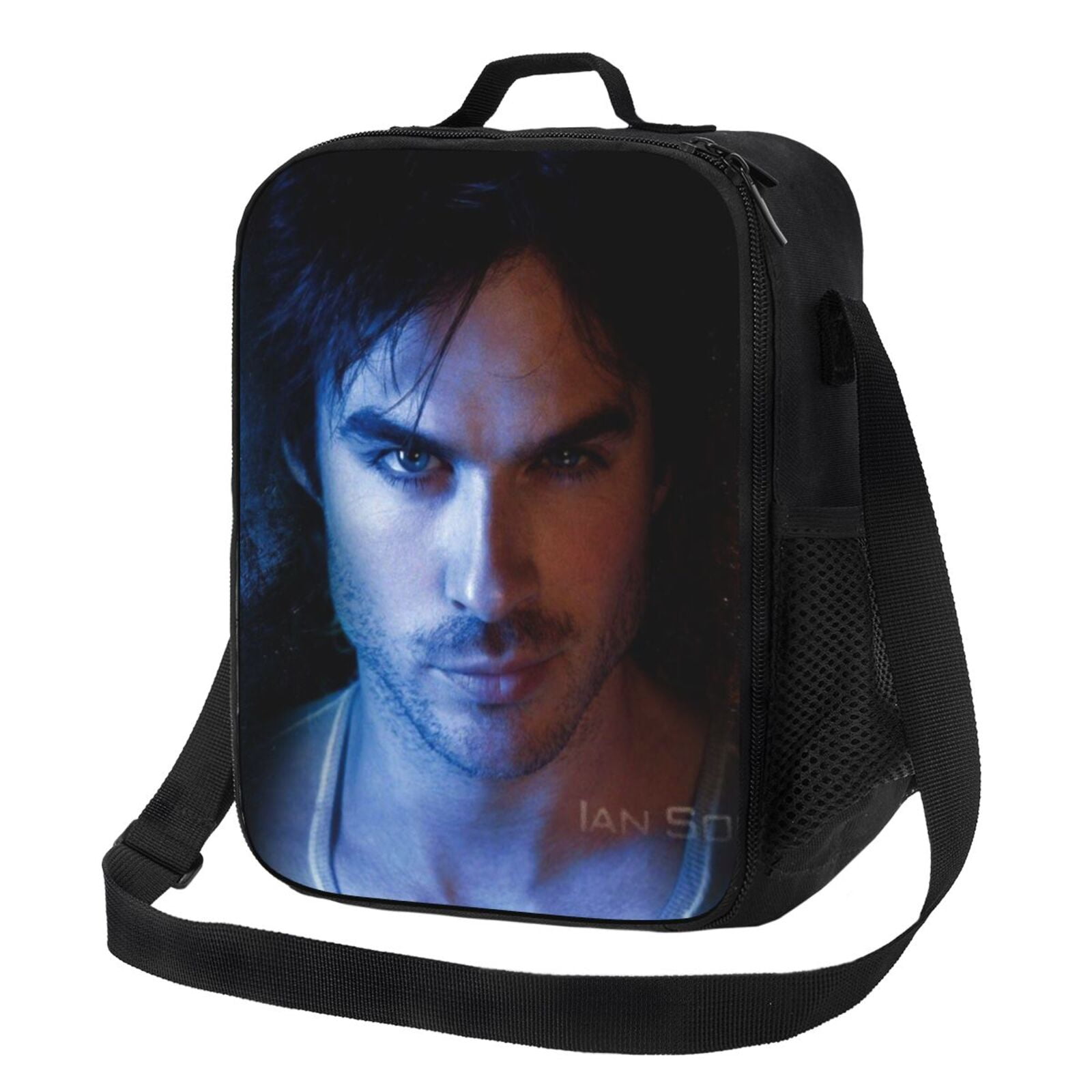 Vampire Diaries Ian Somerhalder Insulated Lunch Bag Portable Thermal ...