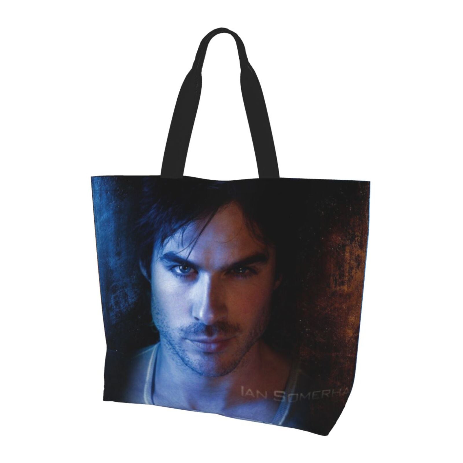 Vampire Diaries Ian Somerhalder Tote Bags Reusable Women Shoulder Bag ...
