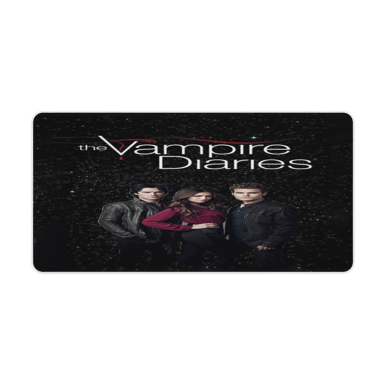 Vampire Diaries Large Mouse Pad with Stitched Edge Rubber Mouse Mat ...