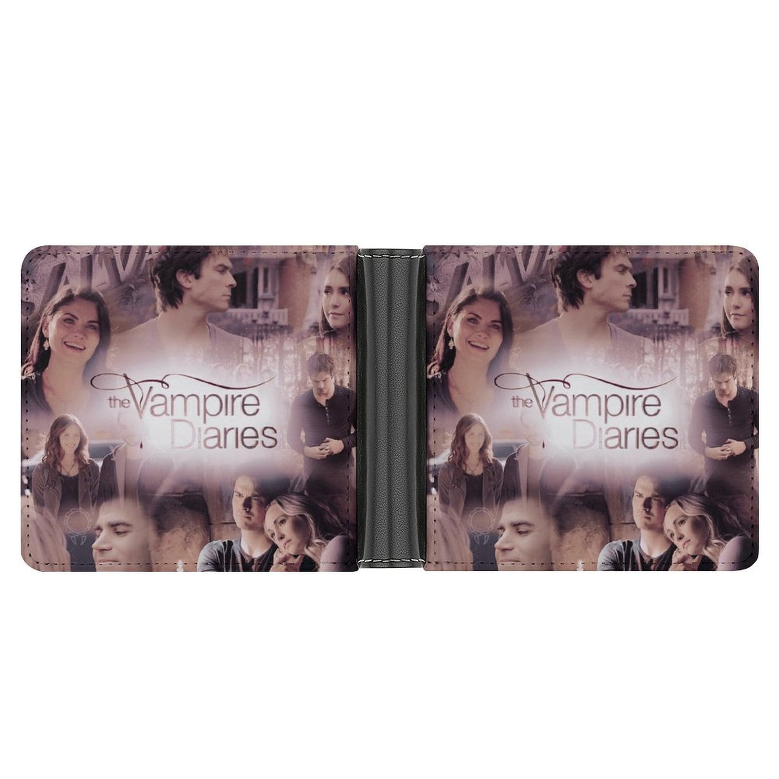 Vampire Diaries PU Leather Bifold Wallet Money Organizers Gift With ...