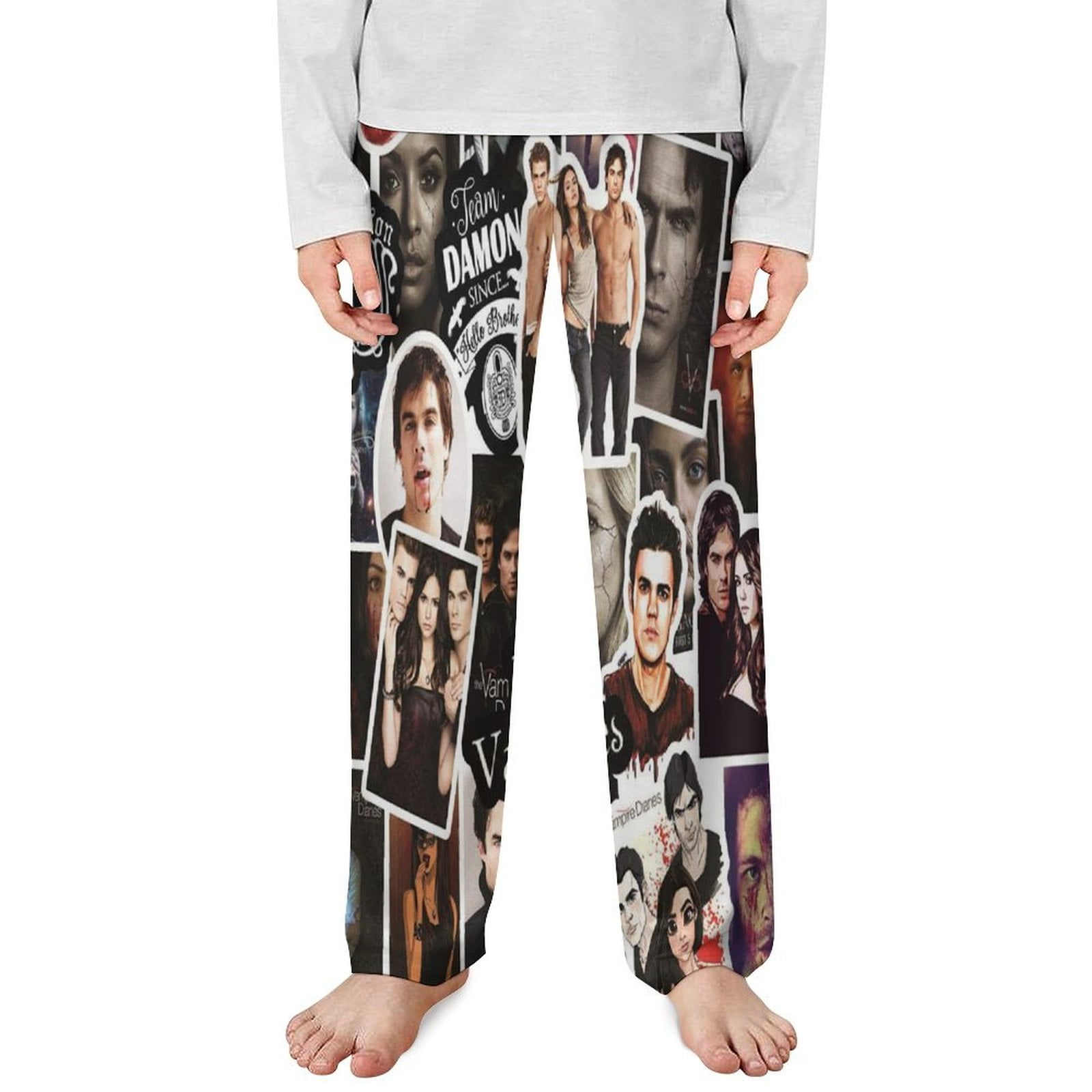 Vampire Diaries Pajama Pants for Kids Long Sleep Pants Soft Lounge Pj ...