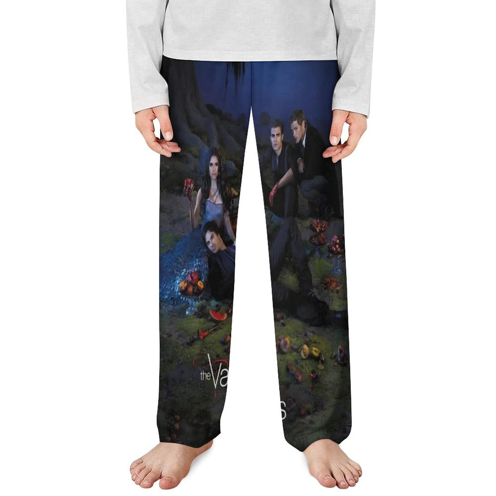 Vampire Diaries Pajama Pants for Kids Long Sleep Pants Soft Lounge Pj ...