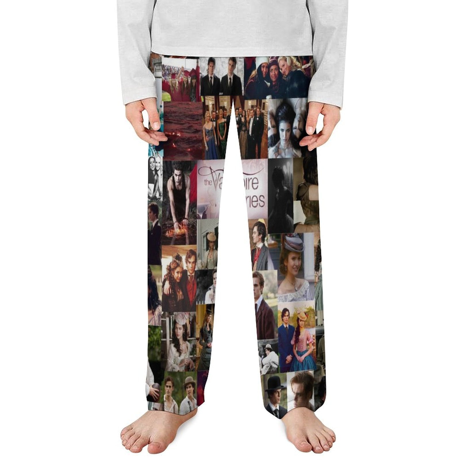 Vampire Diaries Pajama Pants for Kids Long Sleep Pants Soft Lounge Pj ...