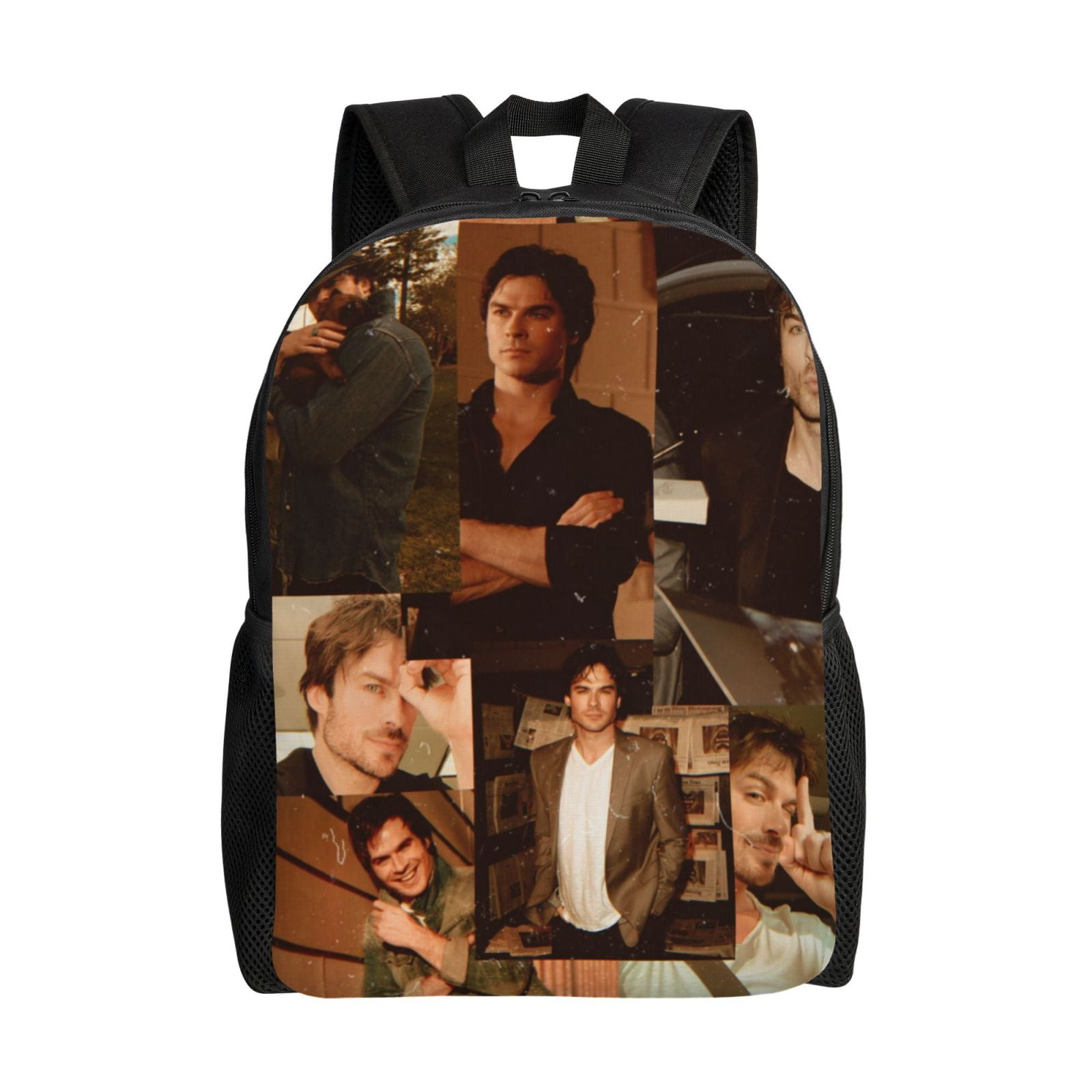 Vampire Diaries Pattern Backpack Lightweight Unisex Basic Daypack ...
