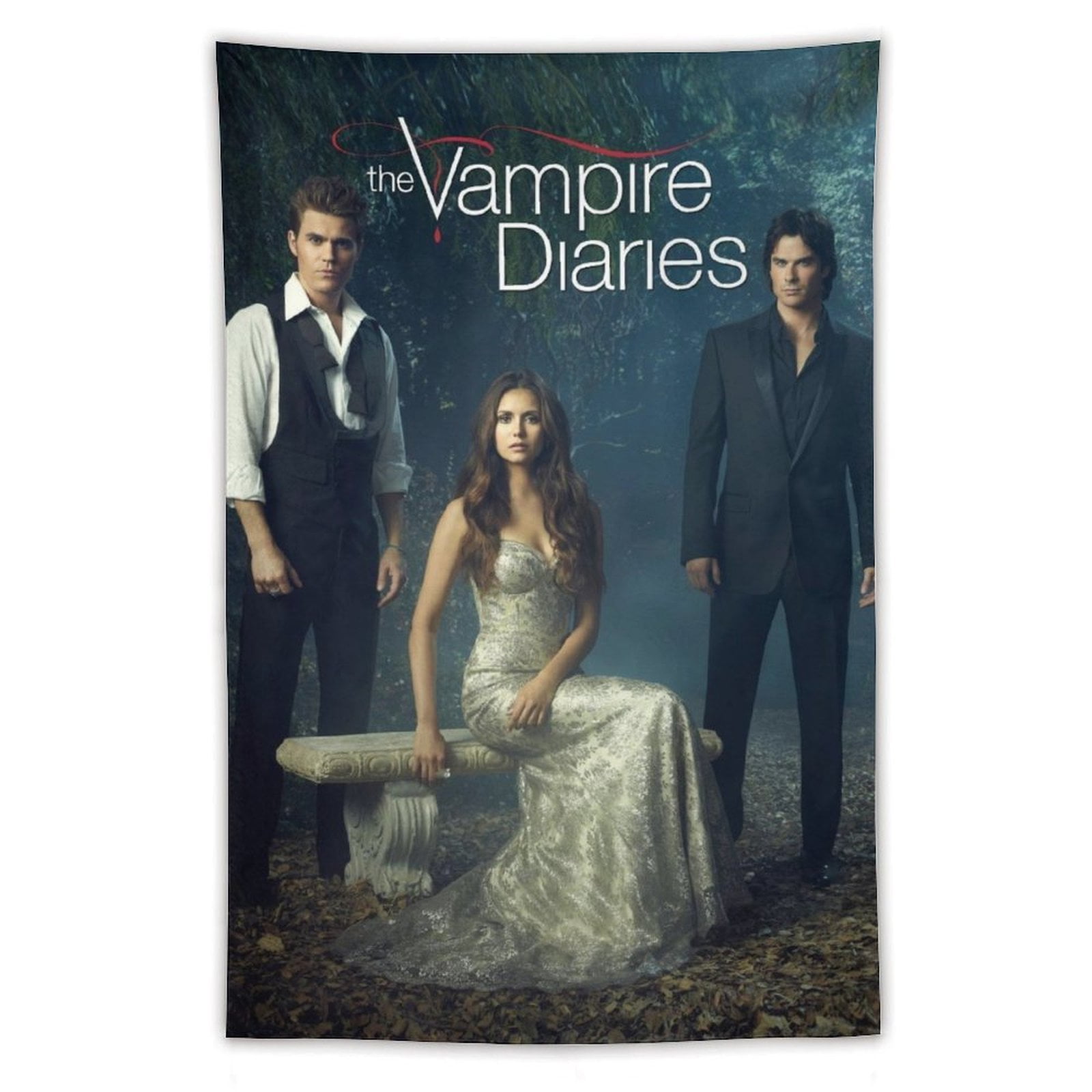The Vampire Diaries Poster Tapestry Home Decoration Tapestry Bedroom ...