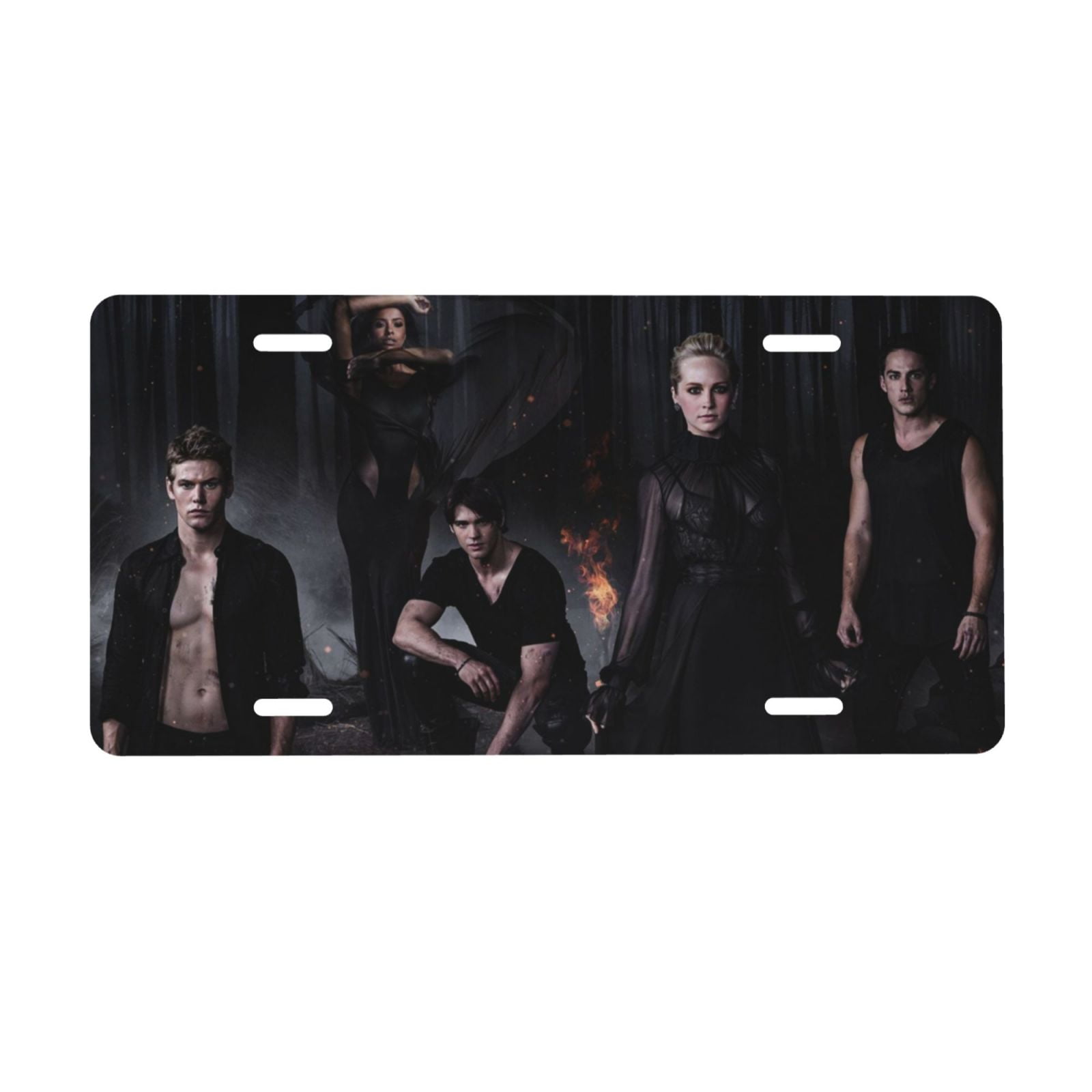 Vampire Diaries Seasons License Plate Cover Aluminum Novelty Vanity Tag ...