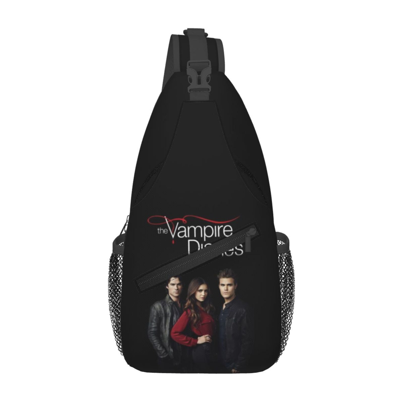 Vampire Diaries Sling Backpack Travel Hiking Chest Bag Daypack ...