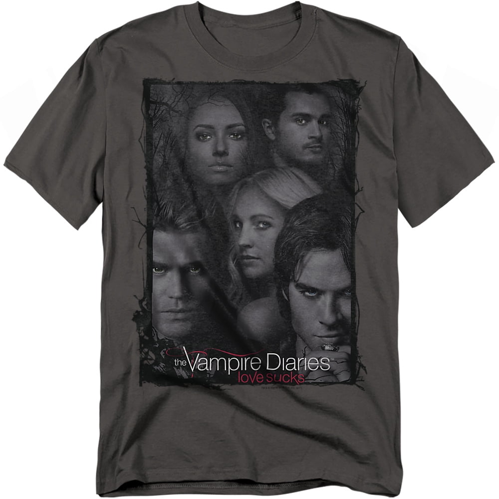 Vampire Diaries T-Shirt So Here We Are Unisex Graphic Tee For Men ...
