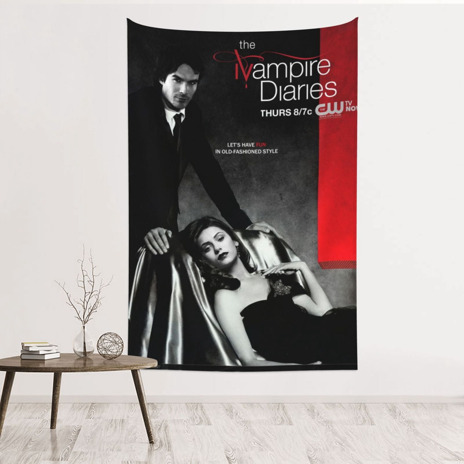 Vampire Diaries Tapestry Room Decor Pictures Artwork Decorations , Also ...
