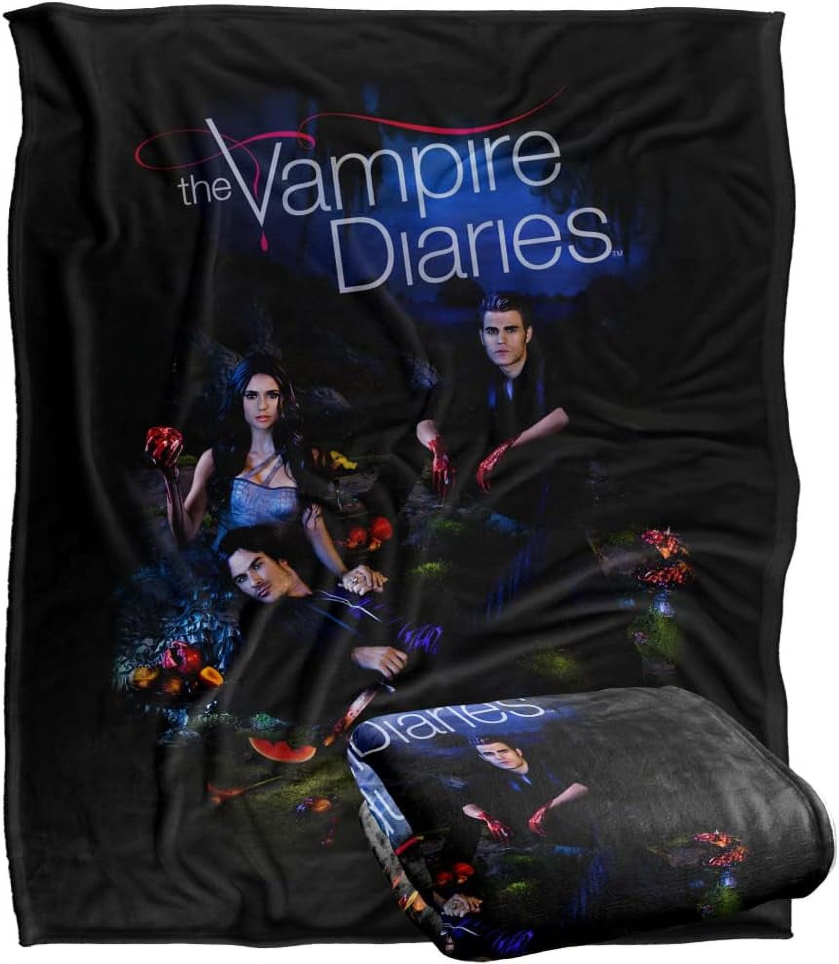 Vampire Diaries Tempted Silky Touch Super Soft Throw Blanket 50" x 60 ...