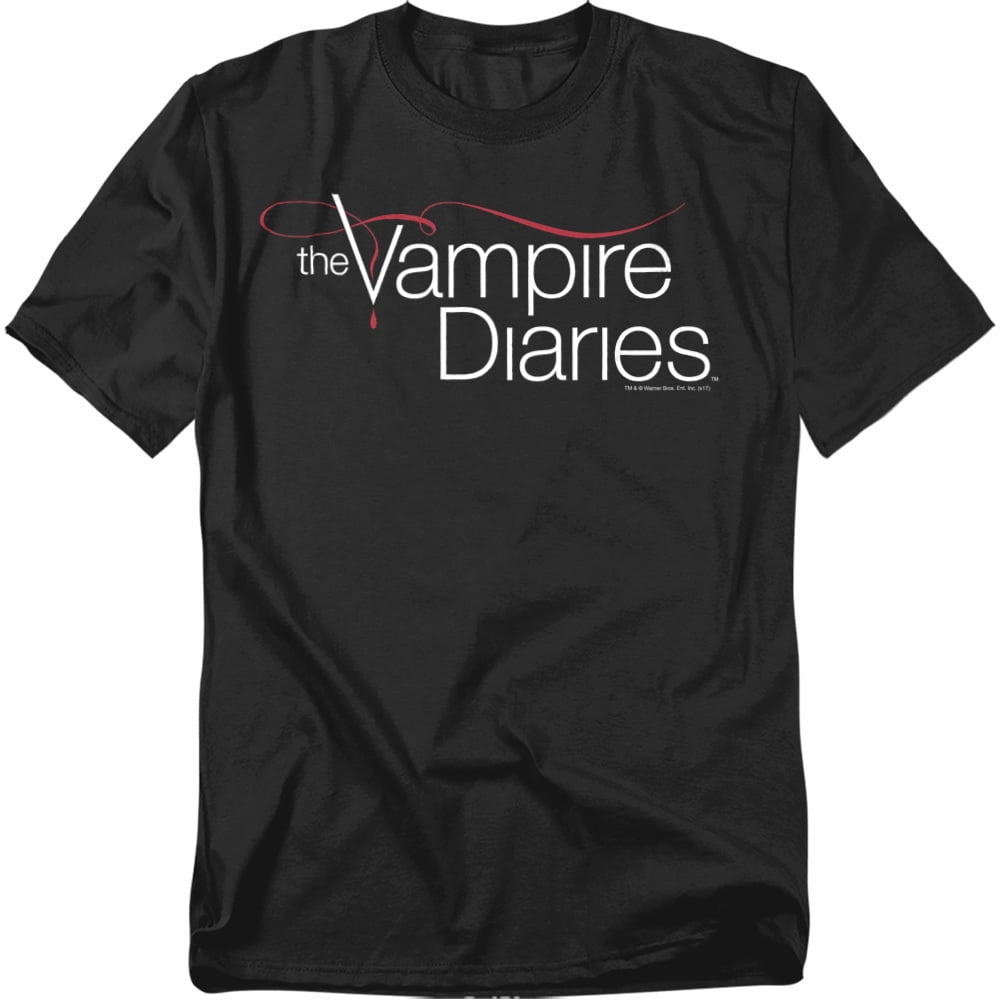 Vampire Diaries T-Shirt Tvd Logo Unisex Graphic Tee For Men & Women ...