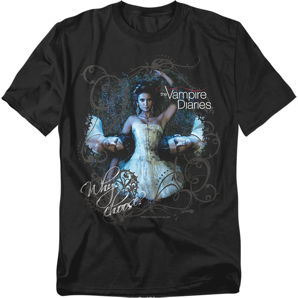 Vampire Diaries T-Shirt Why Choose Unisex Graphic Tee For Men & Women ...