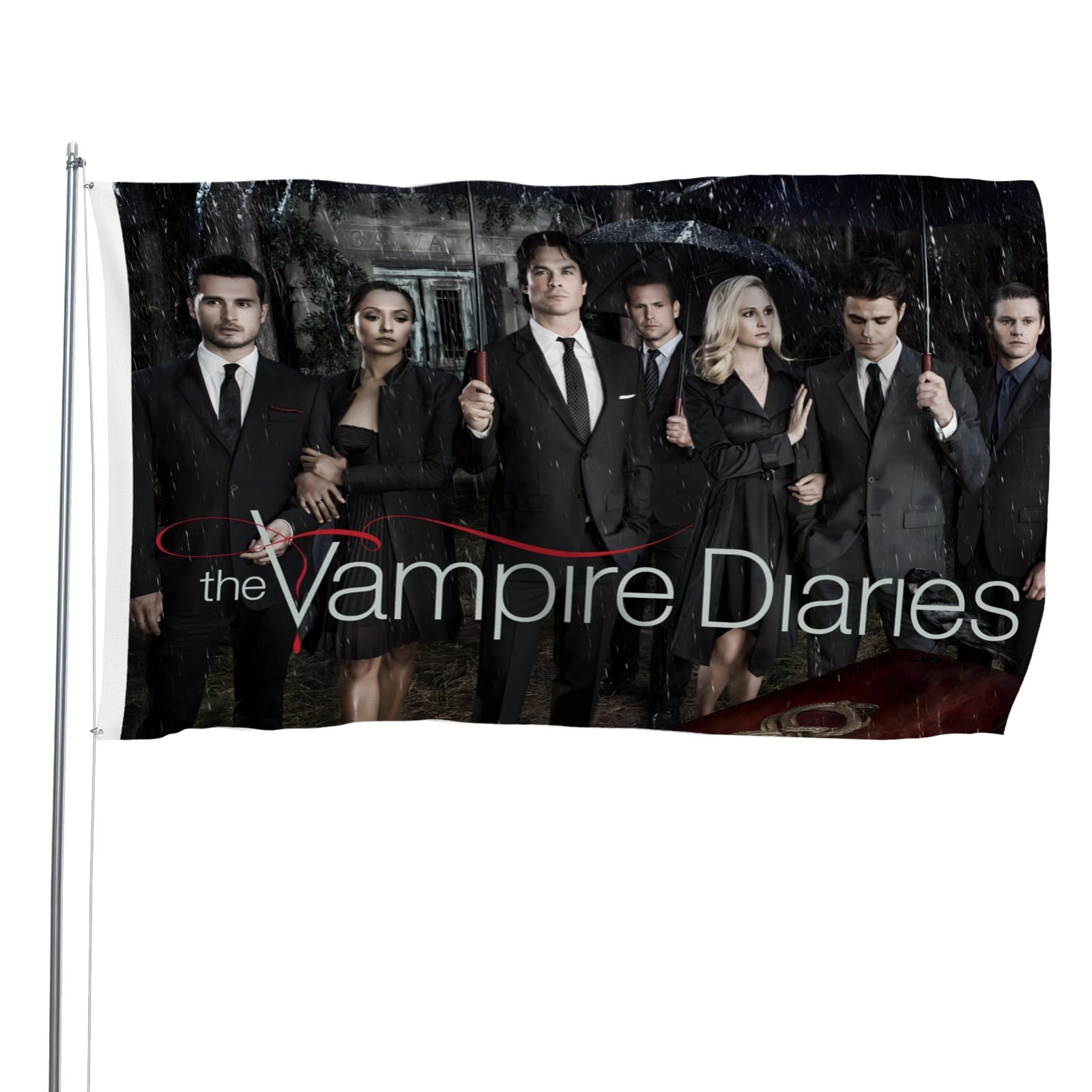 The Vampire Diaries-themed Printed Flag Perfect gift for fans, friends ...